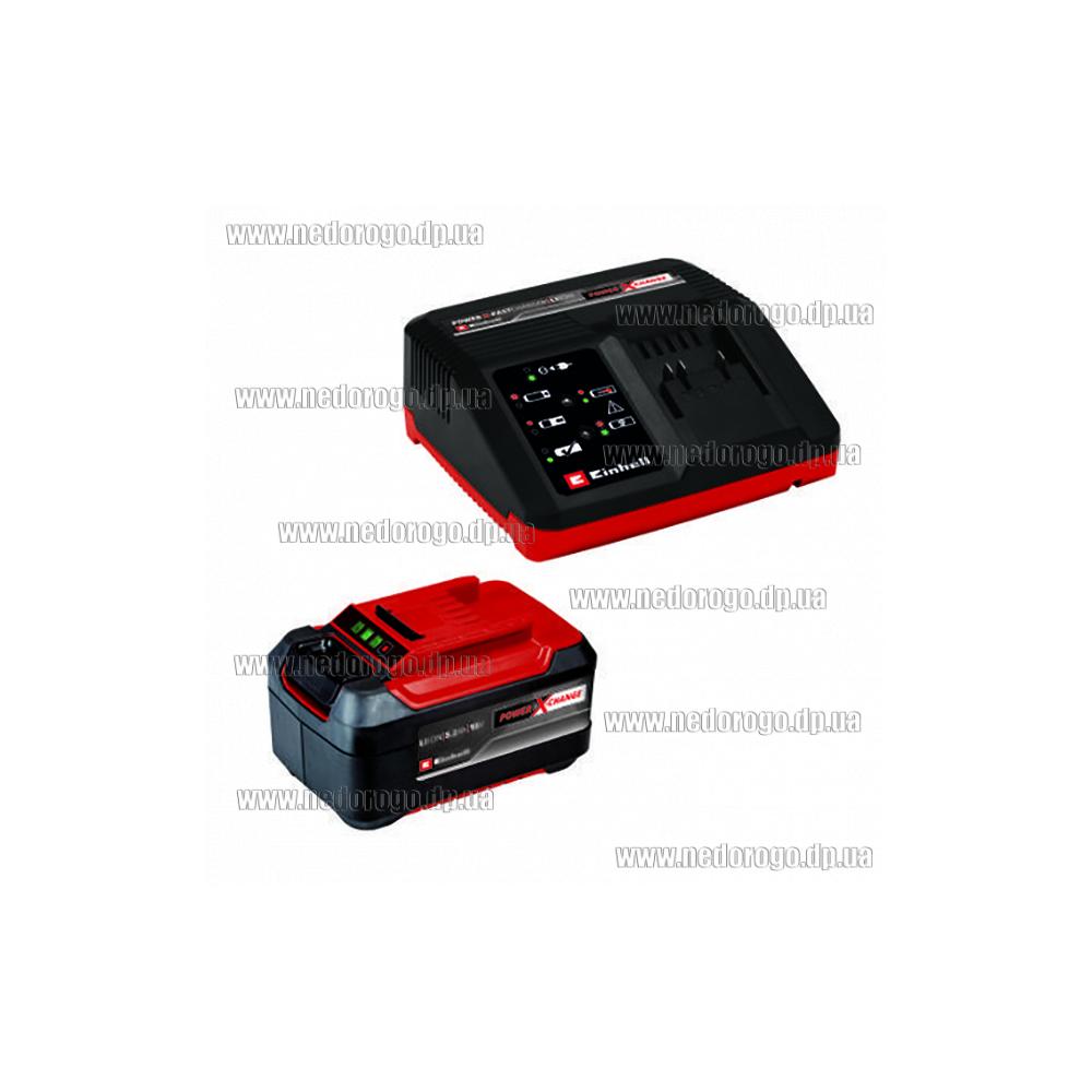 Аккумулятор и зарядное Einhell Starter Kit 18V 5,2 А/ч (4512114) для ...