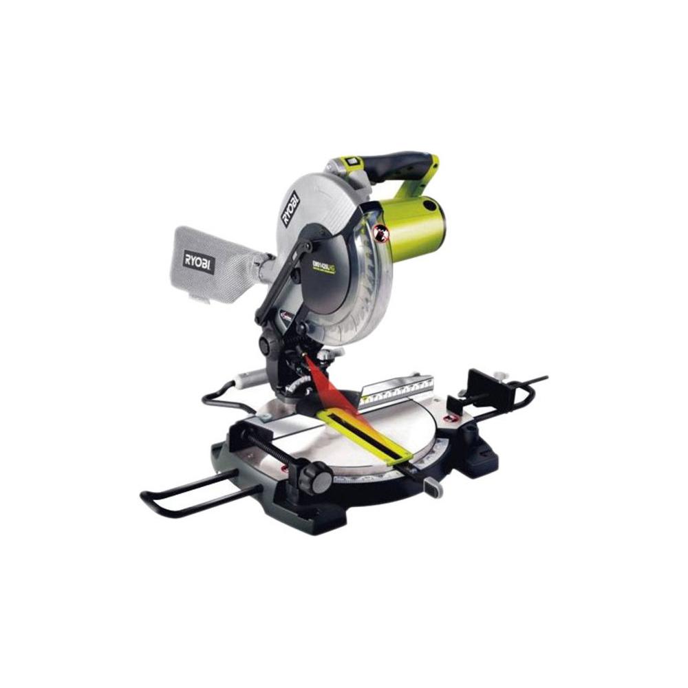 Пила торцевая Ryobi EMS 216L (Ø 216мм, лазер, подсветка, профи ...