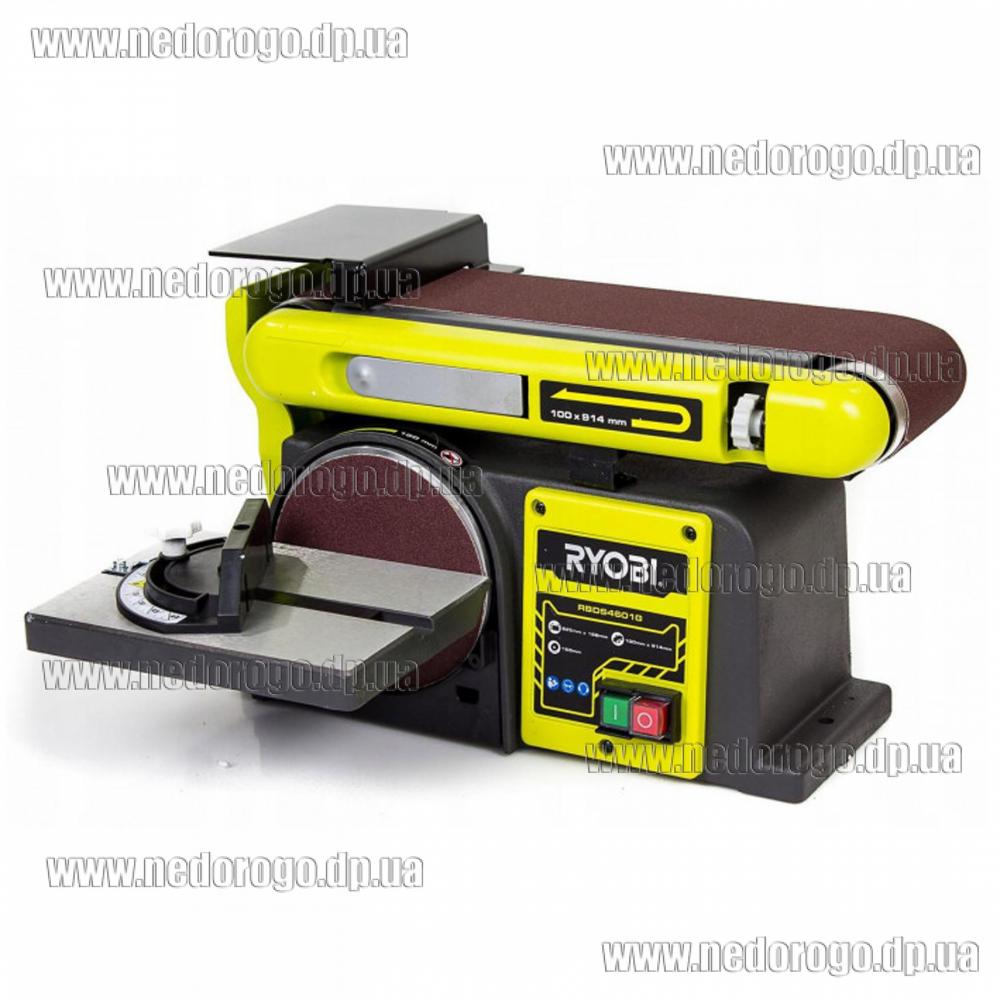 Ryobi RBDS4601G профессиональный ленточно дисковый шлифовальный станок ...