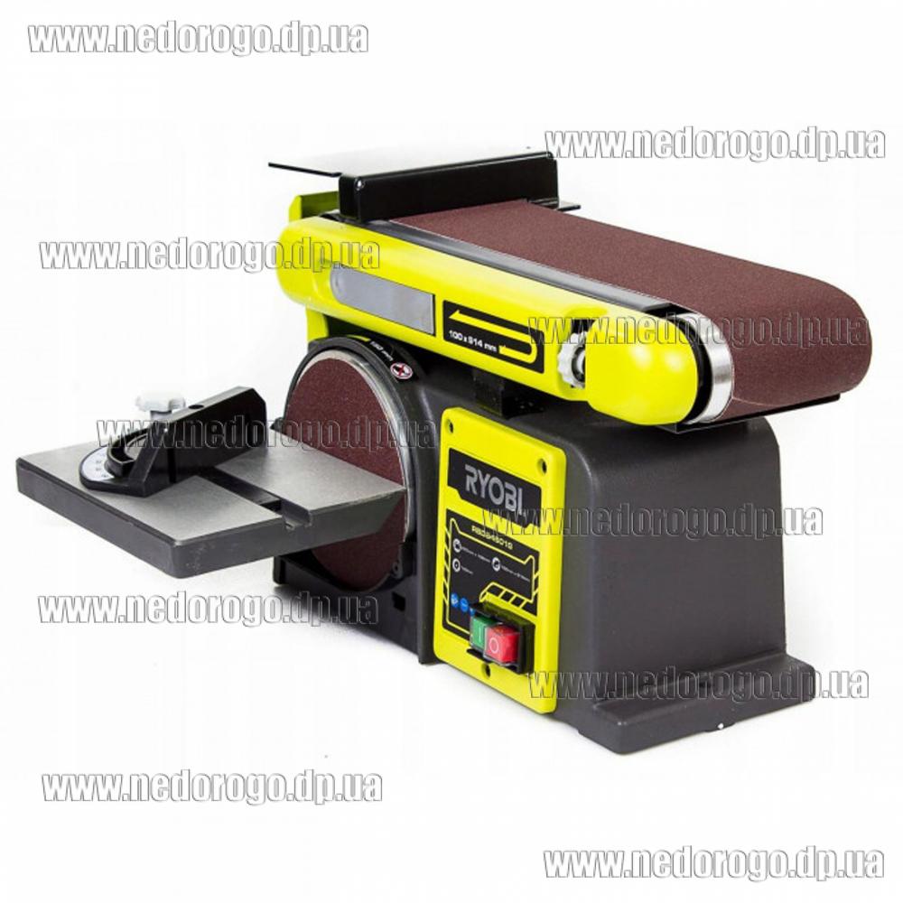 Ryobi RBDS4601G профессиональный ленточно дисковый шлифовальный станок ...