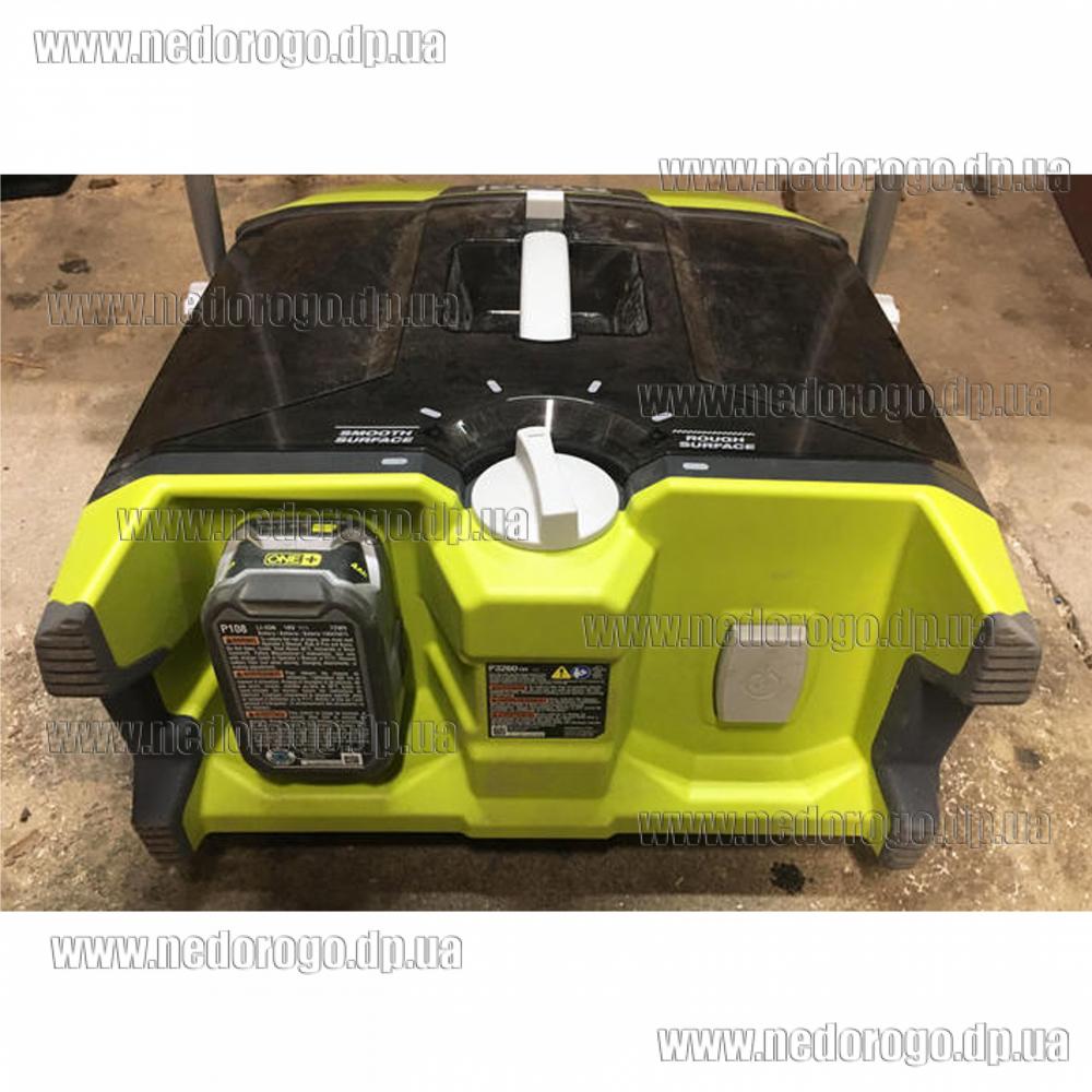 Ryobi R18SW3-0 ONE+ машина щёточная уборочная аккумуляторная, щеточный ...