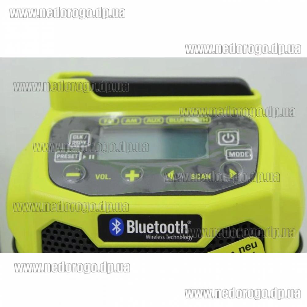 Ryobi R18R-0 ONE+ аккумуляторный радиоприемник с Bluetooth и USB ...
