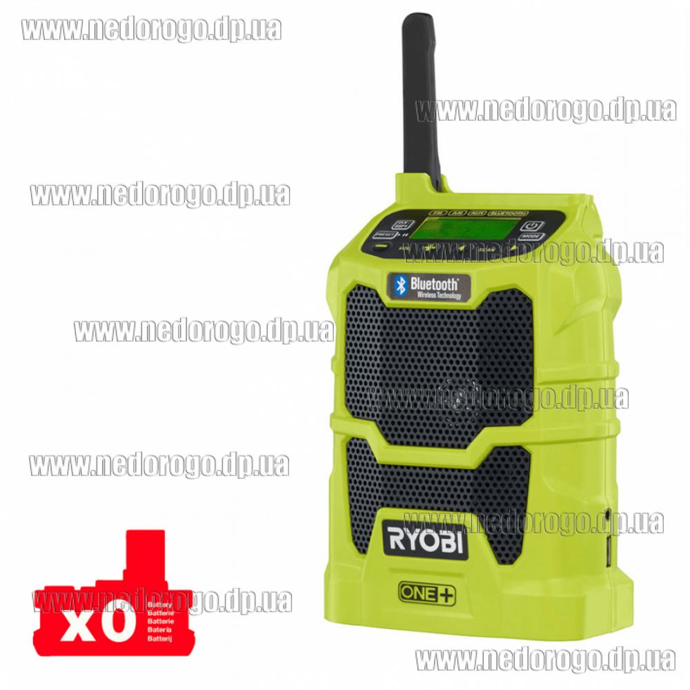 Ryobi R18R-0 ONE+ аккумуляторный радиоприемник с Bluetooth и USB ...