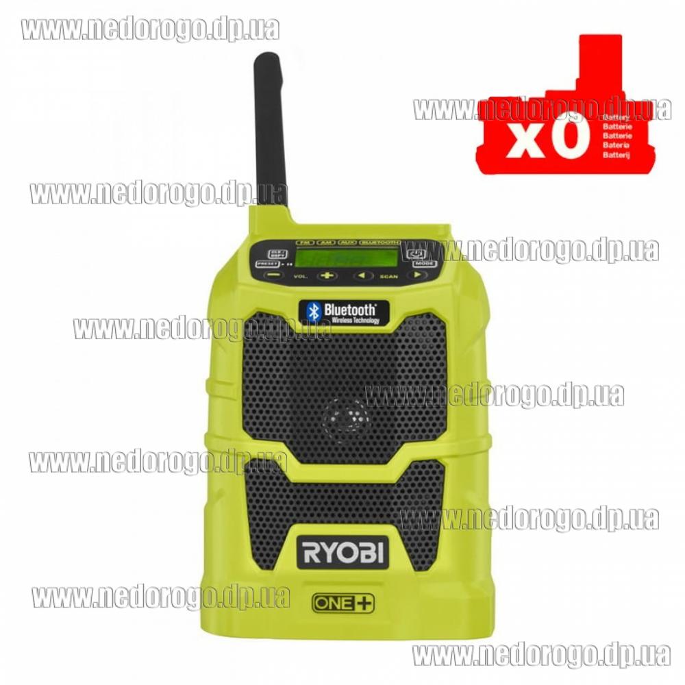 Ryobi R18R-0 ONE+ аккумуляторный радиоприемник с Bluetooth и USB ...
