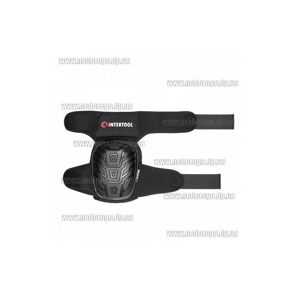 Наколінники захисні, протиковзкі накладки з ПВХ INTERTOOL SP-0054, Наколінники захисні, накладки ...