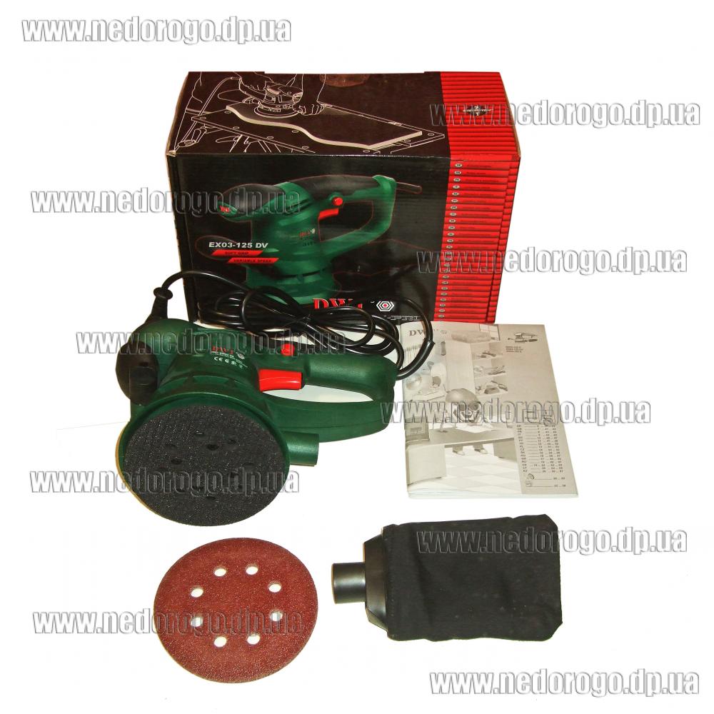 DWT EX 03-125 DV эксцентриковая орбитальная шлифмашина с регулировкой ...